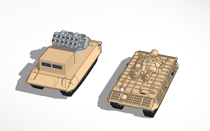 3D design Tank | Tinkercad