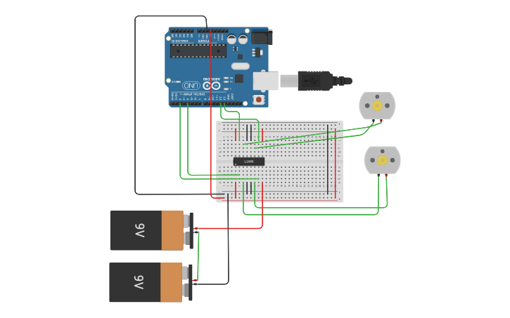 Circuit Design Bot Tinkercad 4312