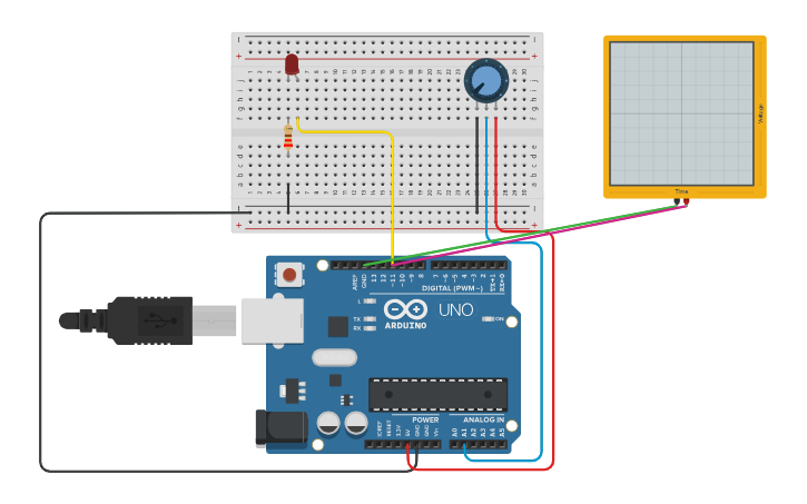 Circuit design Task-4_Lab-3 - Tinkercad