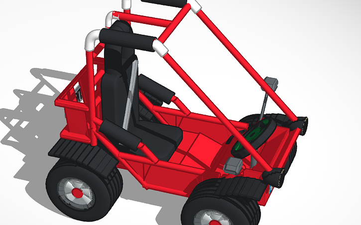 3D design BUGGY - Tinkercad