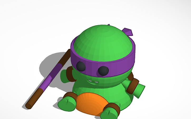 3d Design Doni Tmnt Tinkercad