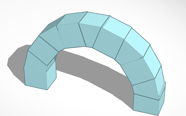 3D design Arco - Tinkercad