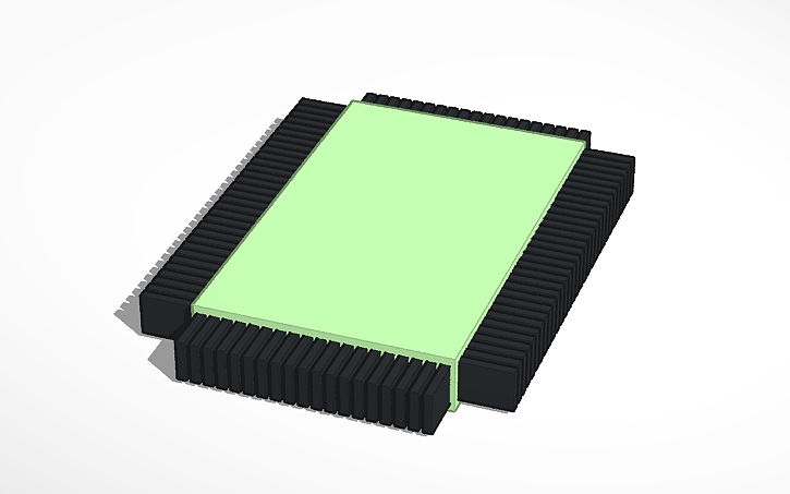 3D design microchip daniela tello agenda inteligente - Tinkercad