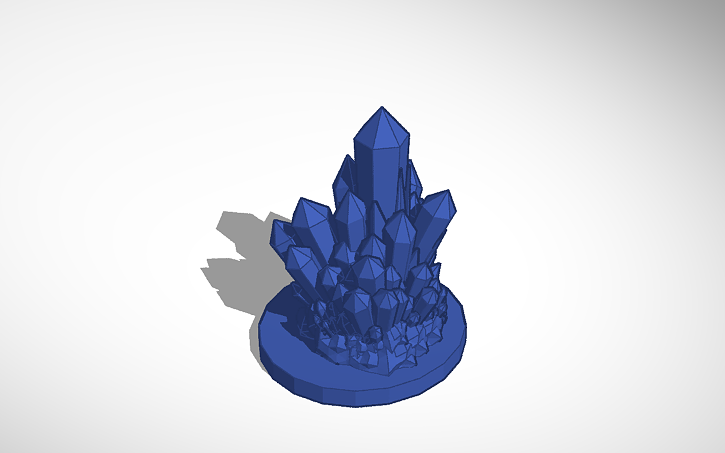 3D design crystal | Tinkercad