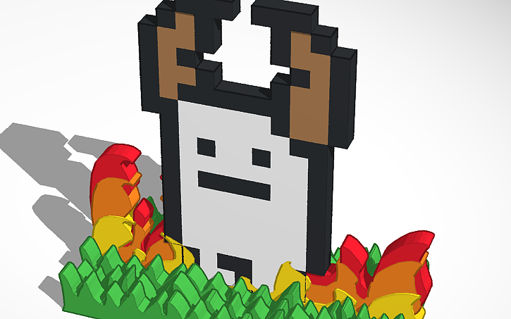 3D design Pixel Imp | Tinkercad