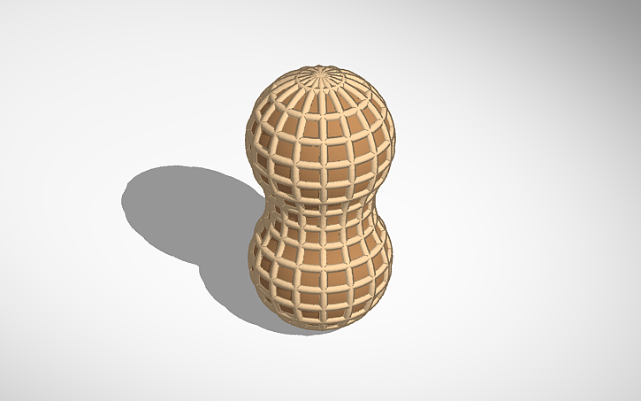 3D design Peanut - Tinkercad