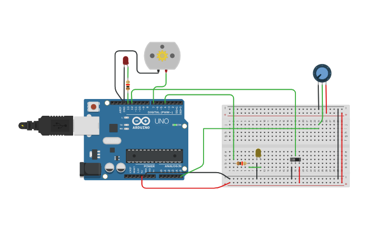 Circuit design EMBEDDED PROJECT | Tinkercad