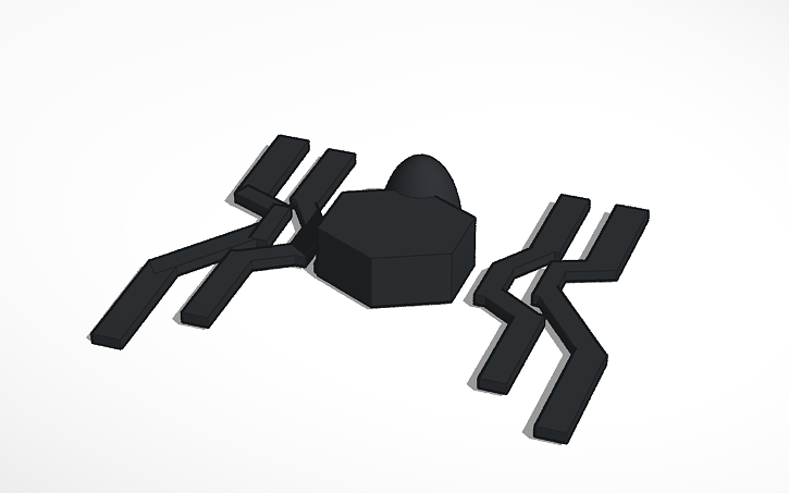 3D design Spider man's Spider - Tinkercad