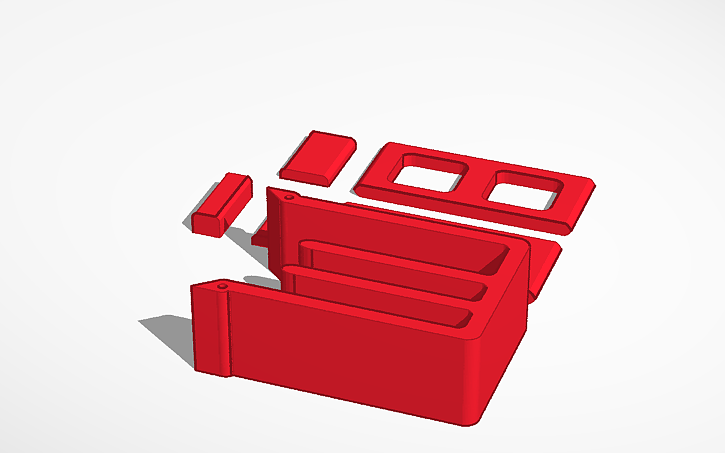 3D design SSE18 Mag Guides / Inserts for Rifle Pouch - Tinkercad