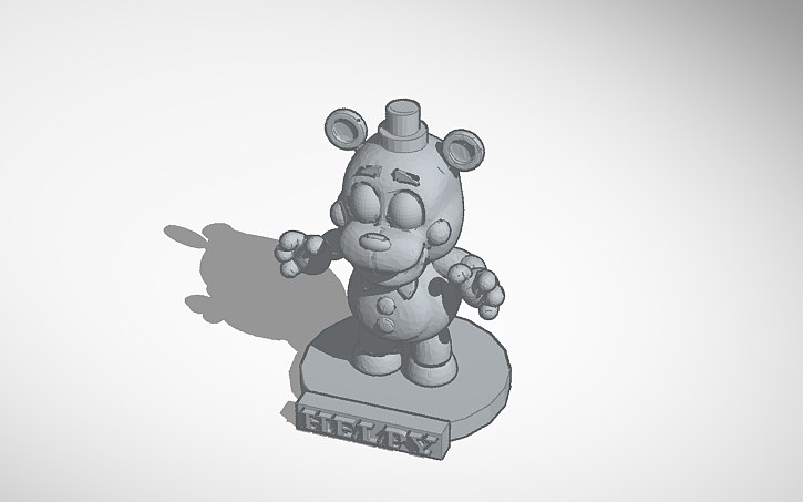 3D design FNAF HELPY - Tinkercad