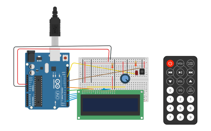 Circuit design IR Receiver - Tinkercad