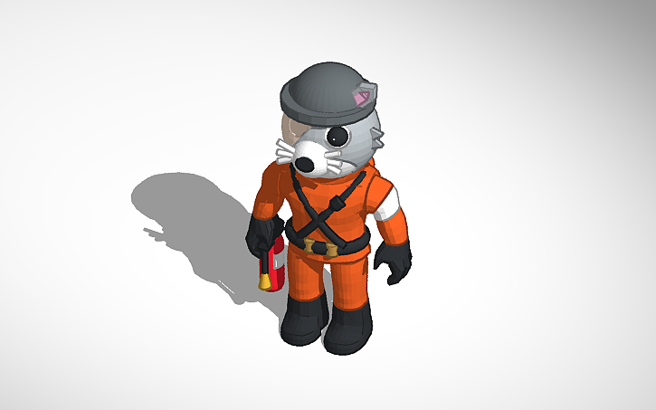 3D design Archie (PIGGY) - Tinkercad