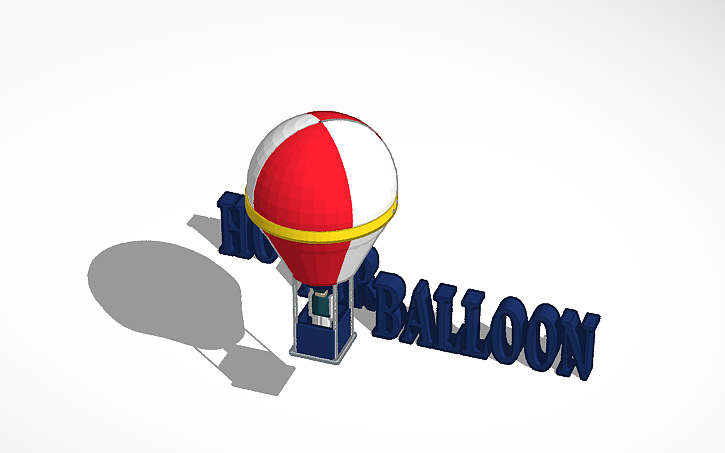 3D design My Hot Air Balloon - Tinkercad