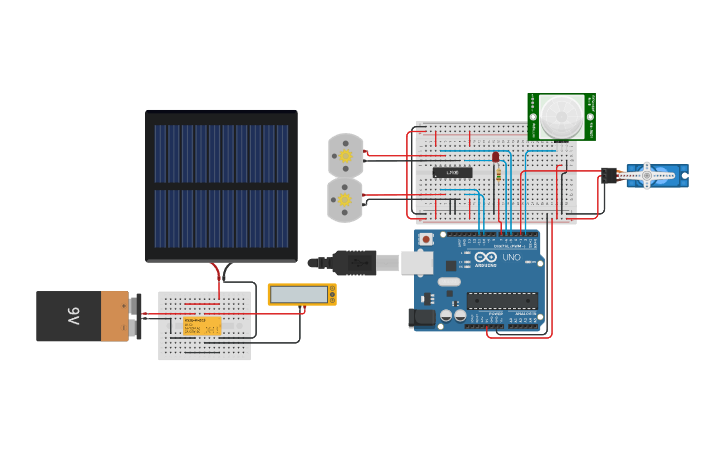 Circuit Design Robo Recon Circuit Tinkercad