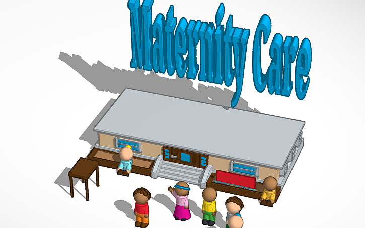 3D design Maternity Care - Tinkercad