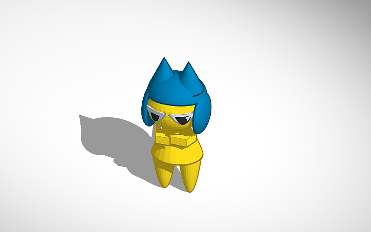 3D design cat from the funny video | Tinkercad