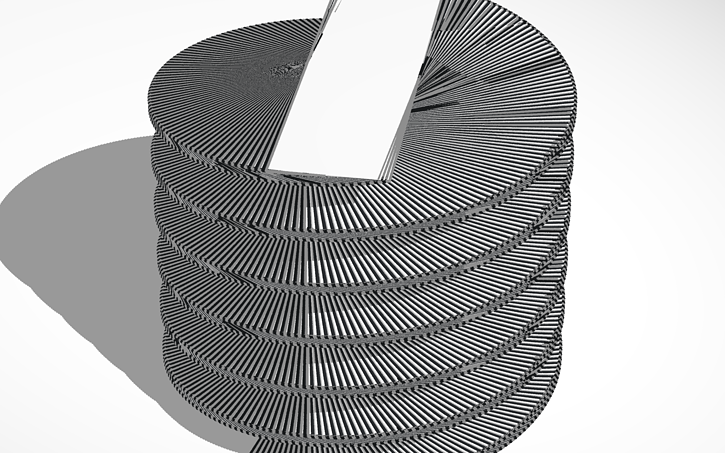 3D design Spiral - Tinkercad