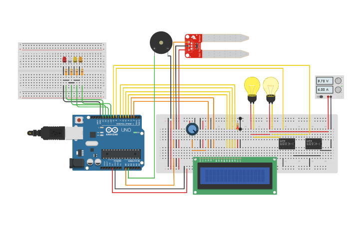 Circuit design 1 - Tinkercad