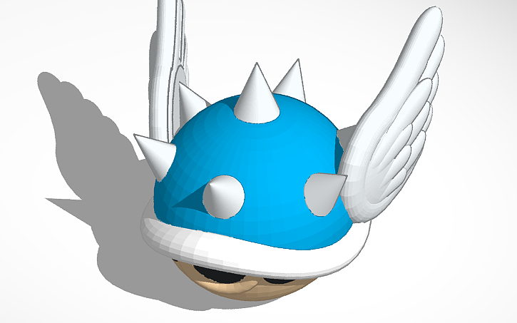 3D design Blue Shell - Tinkercad