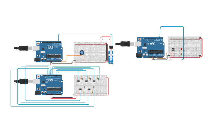Circuit design Proyecto Conexiones - Ortega | Tinkercad