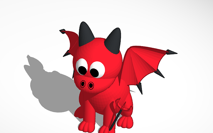 3D design Smol as a devil! | Tinkercad