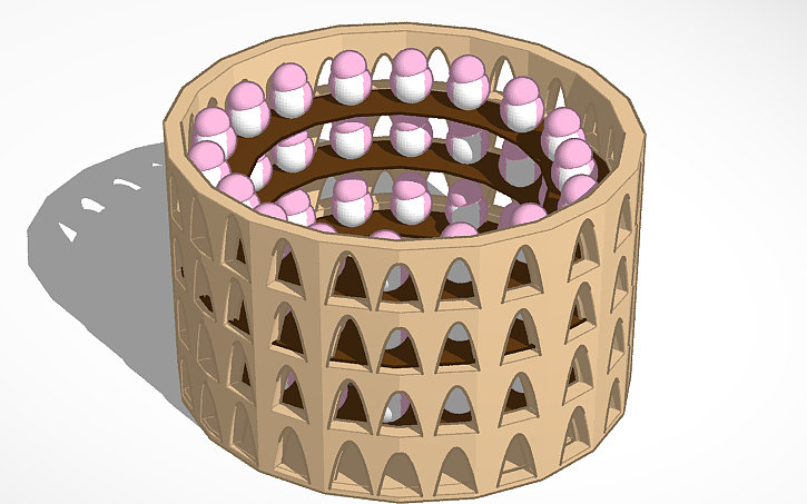 3D design The Colosseum of Rome | Tinkercad