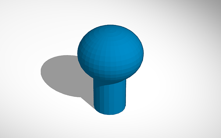 3D design Pin needle - Tinkercad