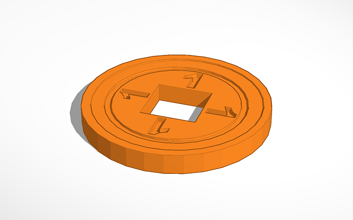 3D design One Coin | Tinkercad