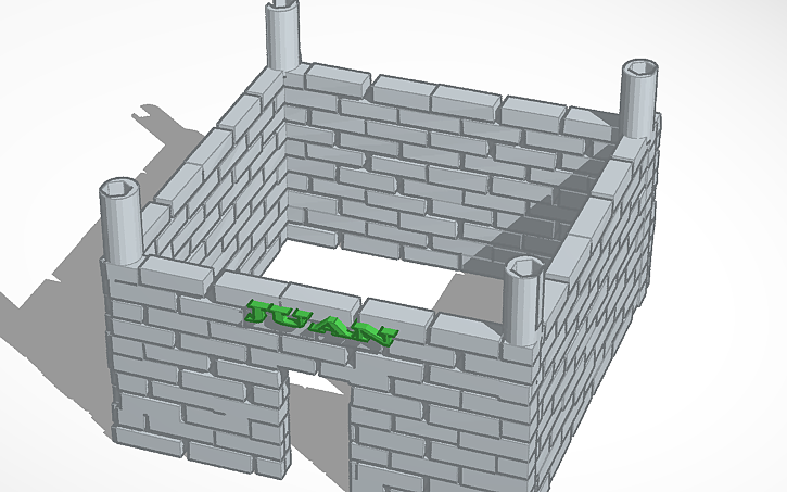 3D design The Great Wall | Tinkercad