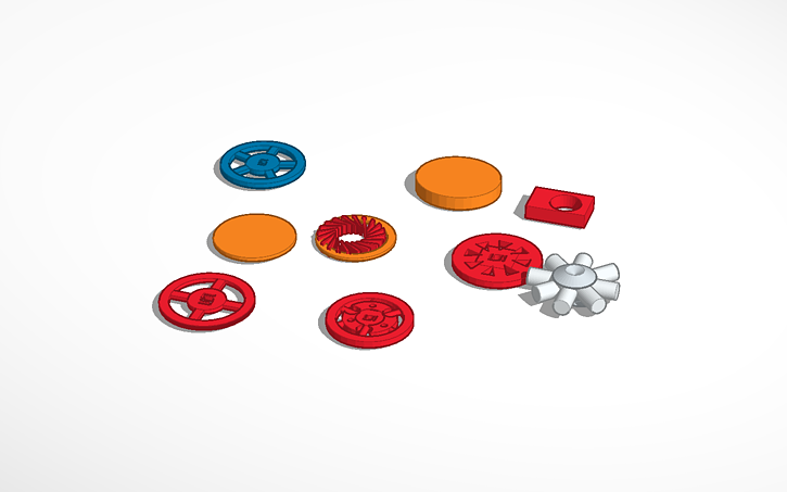 3D design arduino wheel - Tinkercad