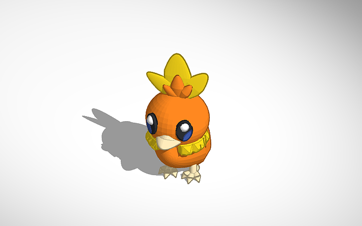 3D design Torchic | Tinkercad
