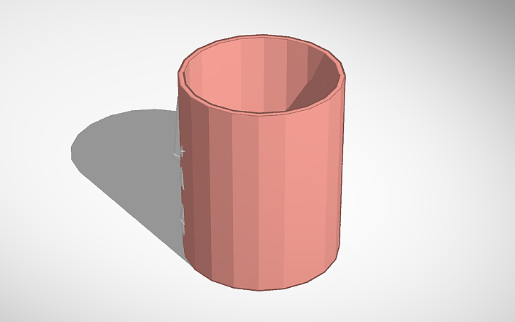 3D design Porta vasos- Alexa Villalobos - Tinkercad