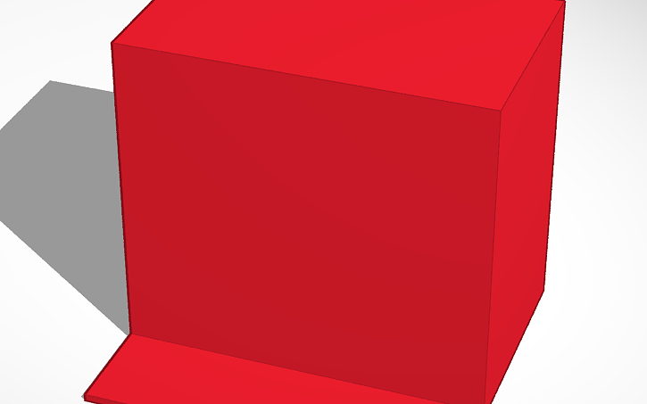 3D design Rubbish Bin - Tinkercad