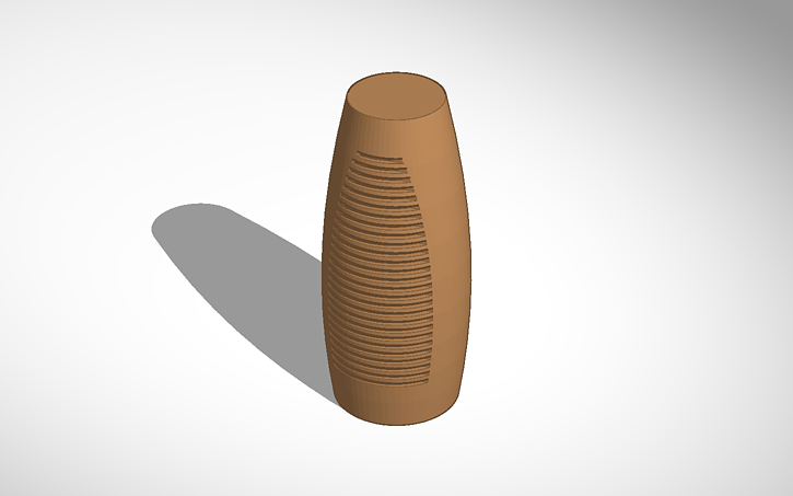 3D design Güiro - Tinkercad