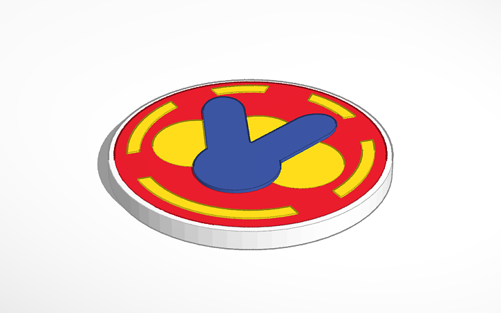 3D design King Dedede Emblem Badge - Tinkercad