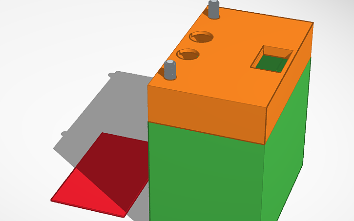 3D design 4s2p Battery Box - Tinkercad