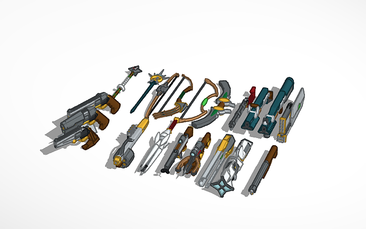 3D design Projectile Weapons | Tinkercad
