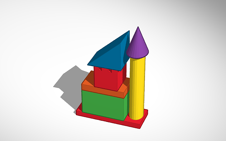 3D design Tower Assessment - Tinkercad