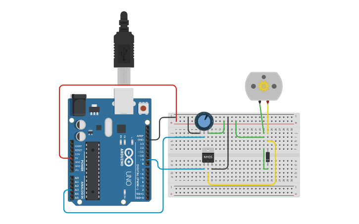 Circuit Design Виноградов лаб 10 Tinkercad