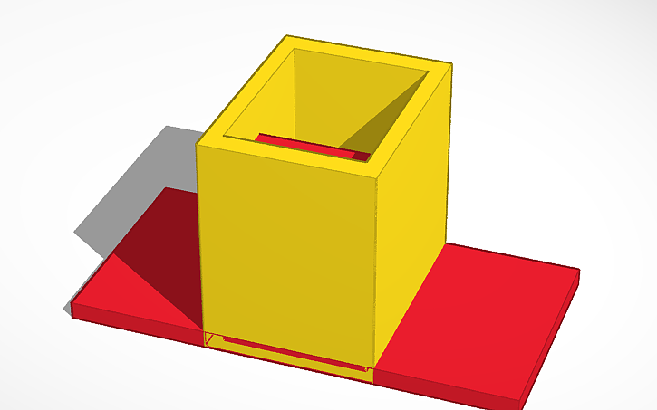 3D design Lightsensor Case BH1750 - Tinkercad