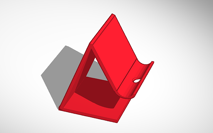 3D design Phone Holder - Tinkercad