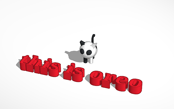3d Design Oreo Read Description Tinkercad