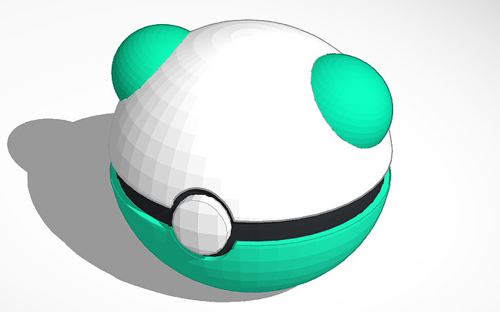 3D design POKEMON - Tinkercad