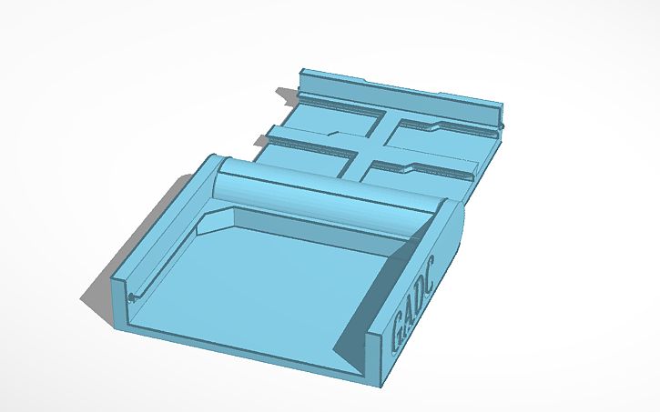 3D design GADC Sd Card Holder - Tinkercad