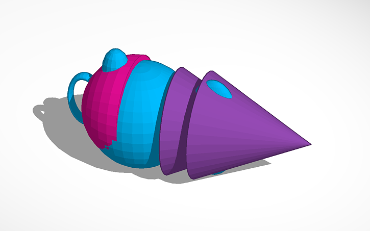 3D design LOL door cléf :) | Tinkercad