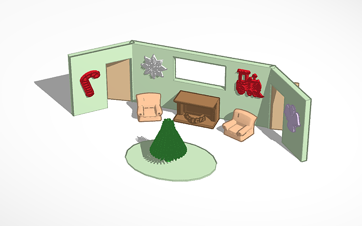 3D design Nathan Fraim - Emily's house | Tinkercad