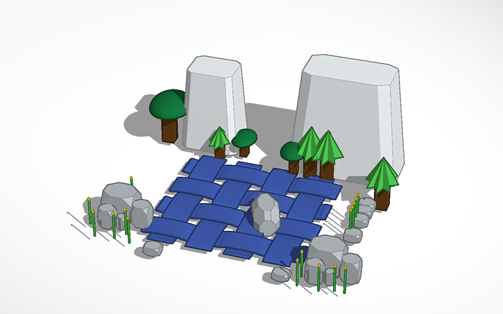 3D design Earth Landscape | Tinkercad