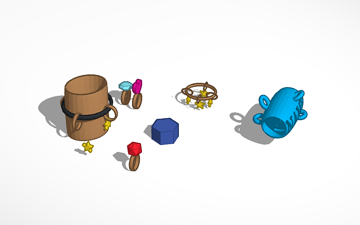 3D design jewelry - Tinkercad
