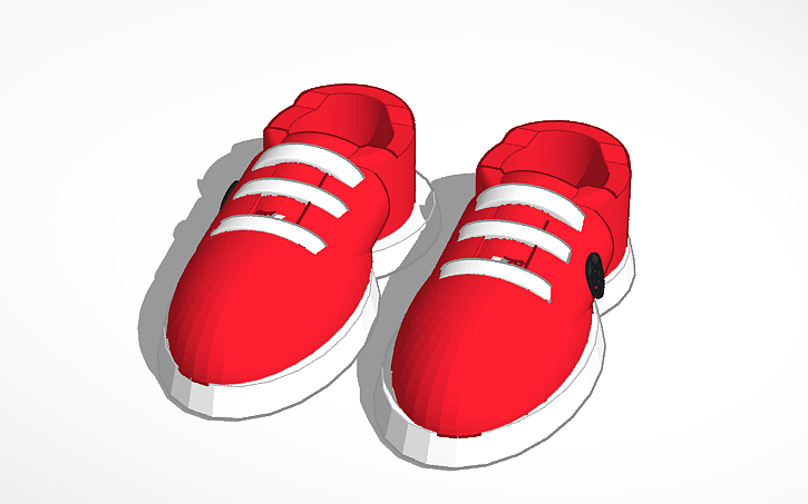 3D design shoes - Tinkercad