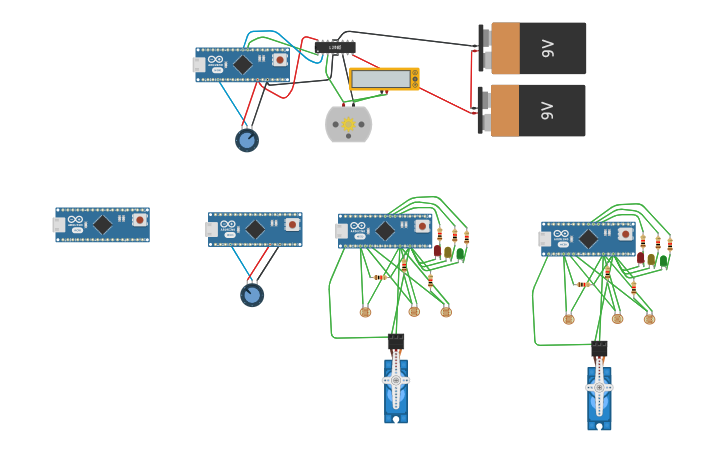 Circuit design SolarS - Tinkercad